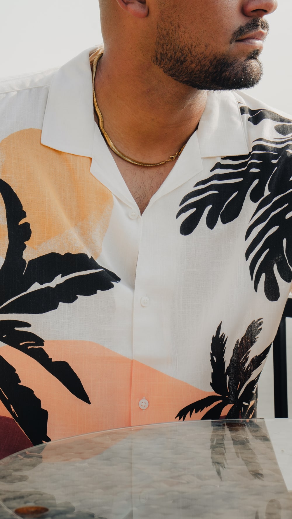 CAMISA M/C P/H EGRET CUBAVERA - Adams Fashion Store